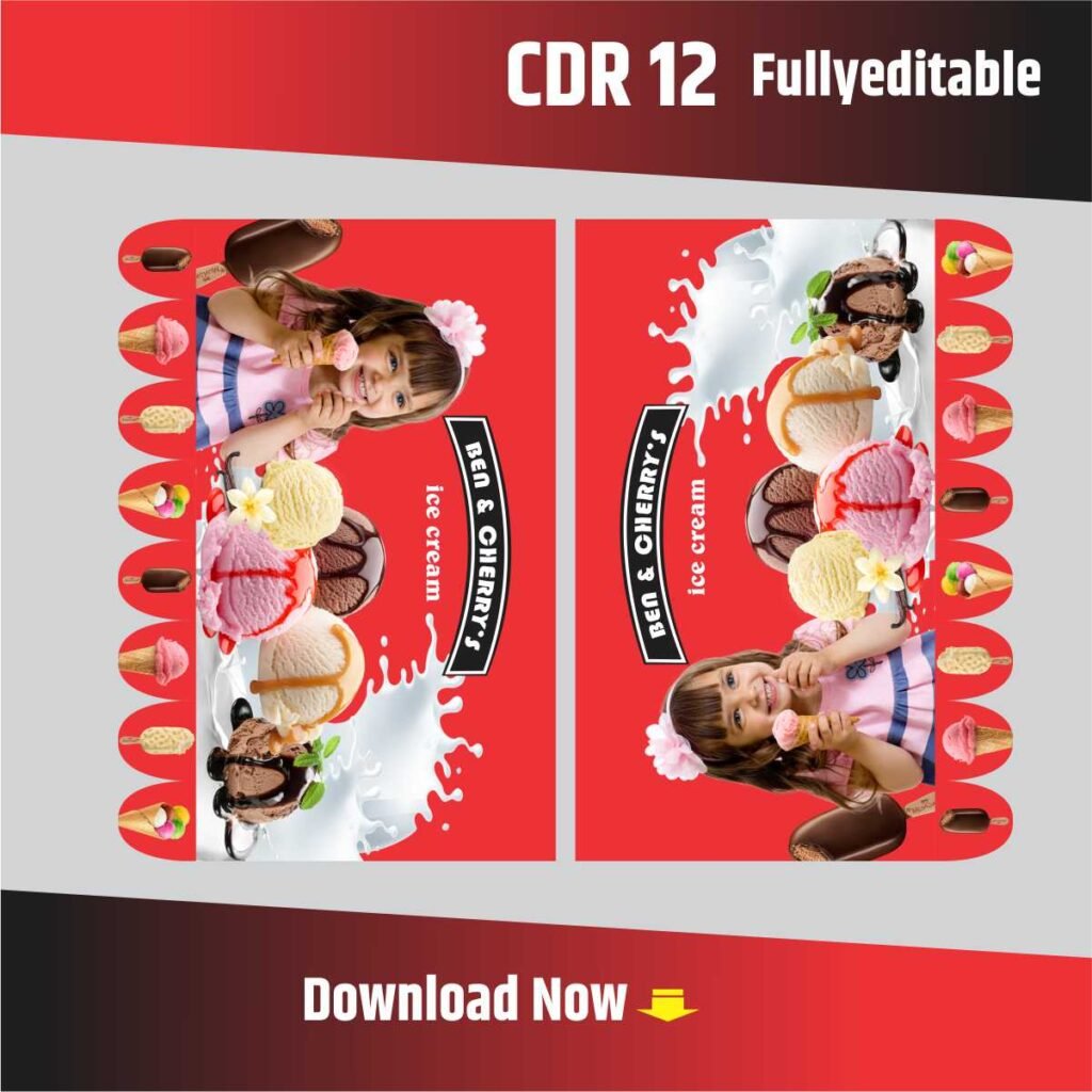 ice cream banner design 2025 - KGA Graphics