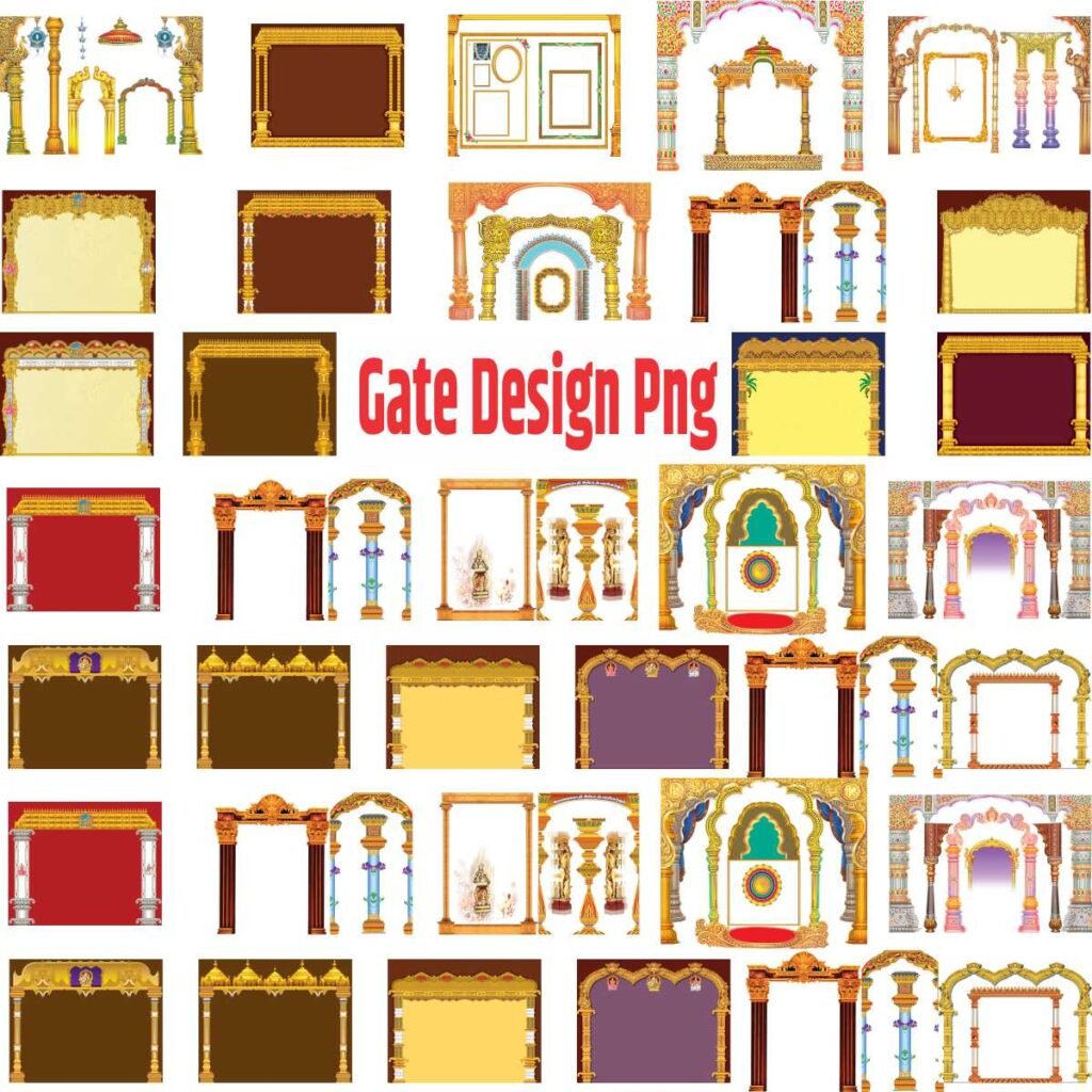 Gate Png Design Bundle 2025 - KGA Graphics
