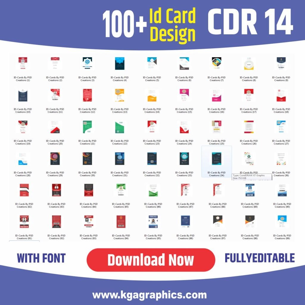 Id Card Best Design 2025 - KGA Graphics