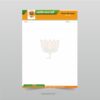 BJP Party Letterhead New Design CDR File - KGA Graphics